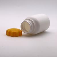 China 300cc HDPE Round Plastic Capsule Bottle with Screw Cap for Medicine Supplement Tablet for sale