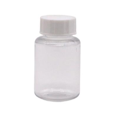 China Transparent 25mL PET Plastic Bottle for Storing Medicine Tablets Safely and Securely for sale