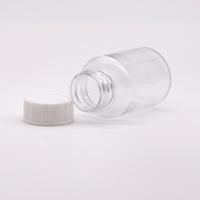 China Transparent 25mL PET Plastic Bottle for Storing Medicine Tablets Safely and Securely for sale