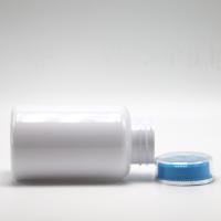 China Customized 200ml PET Plastic Pill Bottle with Screw Cap for Pill Powder Capsule Tablet for sale