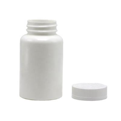 China Customized 250ml HDPE Plastic Bottle with Screw Cap for Medical Grade Pills 43mm Neck for sale
