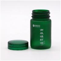 China Round Shape 70ml PET Plastic Bottle with Screw Cap and Custom Label Printing Service for sale
