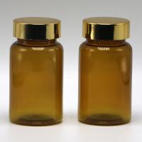 China 100ml/3.4oz Round Shape Customized Plastic PET Capsule Pill Bottle for Medicine Storage for sale