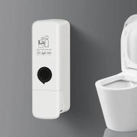 China 300ml ABS Plastic Wall Mounted Hand Sanitizer Dispenser 65×80×215mm for Hotels & Households for sale