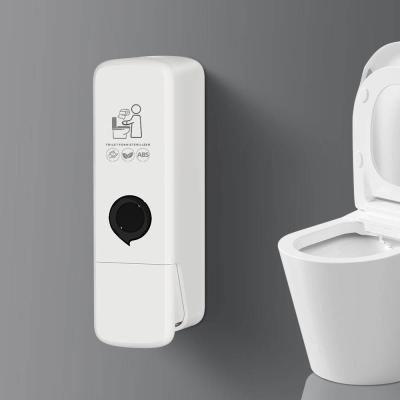 China 300ml ABS Plastic Wall Mounted Hand Sanitizer Dispenser 65×80×215mm for Hotels & Households for sale