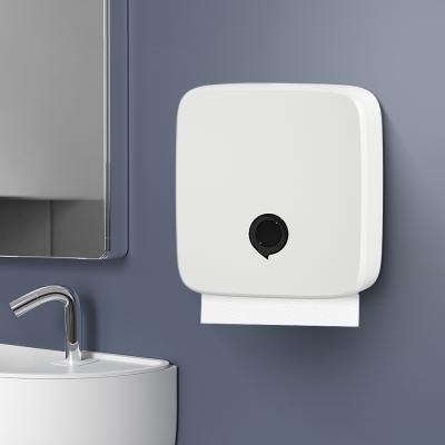 China Multifold Hand Towel Dispenser ABS Plastic for Home Hotel Bathroom Kitchen with 300-400 Daily Production Capacity for sale