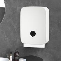 China Modern ABS Plastic Multi-Towel Paper Dispenser - Wall Mount N-Fold C-Fold Holder for Hotels Offices 300-400 Daily Output for sale