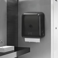 China Wall Mounted Automatic Paper Towel Dispenser with Auto-Cut Function for Commercial Use - 300-400 Units Daily Production Capacity for sale