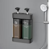 China Transparent Lockable Wall Mounted Pump Soap Dispenser Refillable Liquid Soap Dispenser for sale