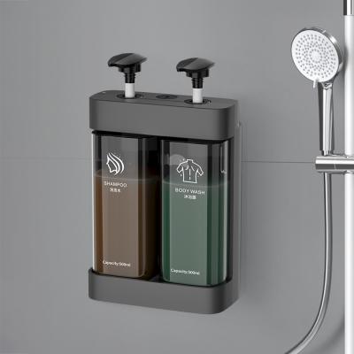 China Transparent Lockable Wall Mounted Pump Soap Dispenser Refillable Liquid Soap Dispenser for sale