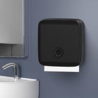 China ABS Plastic Multi Fold Towel Holder Dispenser Wall Mounted For Home Commercial Bathroom for sale