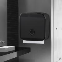 China Commercial Plastic V Fold Paper Dispenser Wall Mount Toilet Paper Holder For Public Restroom Bathroom Gym for sale