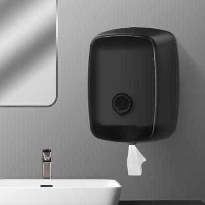 China Modern Wall Mounted Tissue Dispenser with 3D Design - Eco-Friendly Hotel Bathroom Solution 300-400 Pcs Daily Capacity for sale