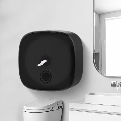 China Lockable Center Feed Tissue Dispenser 235×113×235mm ABS Plastic Wall Mounted for Commercial Use for sale