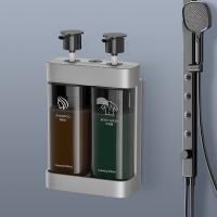 China No Drilling Refillable Wall Mounted Soap Dispenser with Custom Logo for Hotels and Resorts for sale