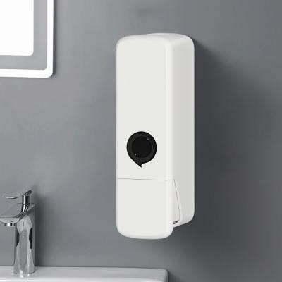 China ABS Plastic Wall Mounted Foam Dispenser 300ml Capacity Hotel Bathroom Soap Dispenser for sale