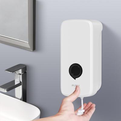 China 1000ML Wall Mounted Refillable Liquid Foam Soap Dispenser - ABS Plastic Construction with Custom Logo Option for sale