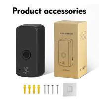 China Touchless Automatic Foam Soap Dispenser 1000ML Wall Mounted with Infrared Sensor and 3D Design for sale