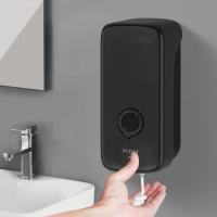 China 500ML ABS Wall Mounted Manual Soap Dispenser - 3-in-1 Foam Liquid Spray for Hotels Offices Bathrooms for sale