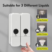 China 300ml Wall Mounted Foam Soap Dispenser - Durable ABS Construction with No-Drill Installation for Bathroom & Kitchen for sale