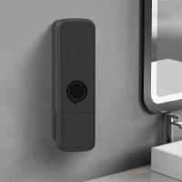 China 300ml Wall Mounted Manual Soap Dispenser 65x75x220mm ABS Plastic for Hotels & Commercial Use for sale