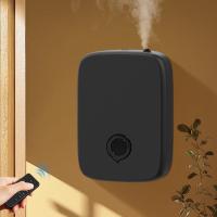 China Matte Black Electric Aroma Diffusers 500ML Remote Control For Hotels And Homes for sale