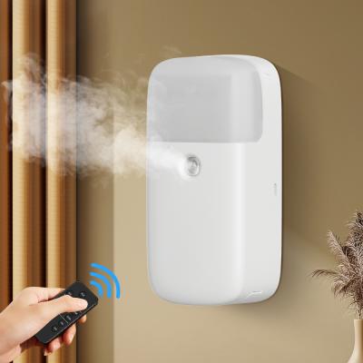 China Wall Mounted Aroma Humidifier with 168ML Capacity, 6V Voltage, and Remote Control Essential Oil Diffuser for sale