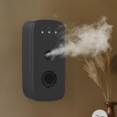 China Wall Mounted Essential Oil Diffuser 168mL Capacity 8dB Ultra Quiet 6V Voltage with Remote Control for sale