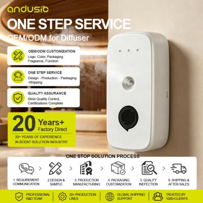 China 168ML Capacity Ultrasonic Aroma Diffuser Wall Mounted with 8dB Noise for Hotels and Households for sale