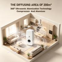 China 168ML Capacity Ultrasonic Aroma Diffuser Wall Mounted with 8dB Noise for Hotels and Households for sale