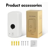China Wall Mounted Touchless Soap Dispenser , Infrared Sensor Operated , 1000ml Liquid Soap Dispenser for Hotel Restroom and Public Washroom for sale