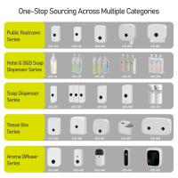 China Touchless Automatic Foam Soap Dispenser with 1000ml Capacity Wall Mounted Installation and ABS Plastic Material for sale