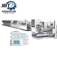 China Power Saving Fully Automatic Wet Tissue Making Machine With Customizable N Fold for sale