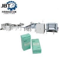 China Full Automatic Disposable Facial Tissue Machine With Customized Service for sale