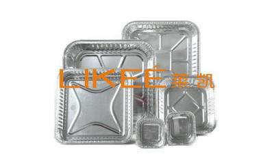 China LK-T63 Customizable Rectangular Aluminium Foil Food Container Insulation Preservation Machine for sale