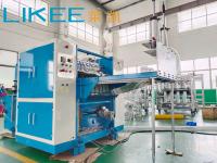 China Servo Motor High Speed Aluminum Pop Up Foil Making Machine Three Folds for sale