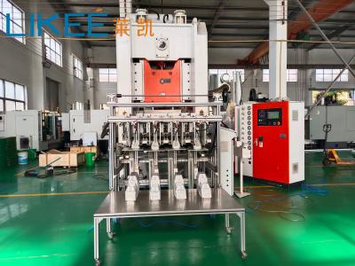 China 12000pcs/H Automatic Aluminium Food Container Making Machine Multiple Cavities for sale