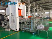 China 12000pcs/H Automatic Aluminium Food Container Making Machine Multiple Cavities for sale