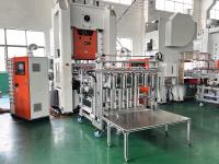 China USA Market Fully Automatic Aluminium Foil Food Container Making Machine LK-T80 for sale