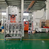 China 3Phase Semi Automatic Aluminium Foil Container Making Machine 75 Strokes/Min for sale