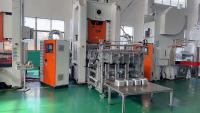 China High Productivity 14500KG Aluminium Foil Container Production Line with Mitsubishi PLC Control for sale