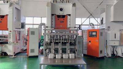 China Mechanical Aluminum Foil Container Making Machine Integrated Air Cushion Control for sale