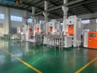 China 4 LINES Disposable Tableware Aluminium Foil Plate Making Machine with  CE certification for sale