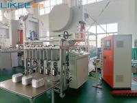 China Fully Automatic 63Ton SIMENSE Motor Aluminium Foil Plate Making Machine for sale