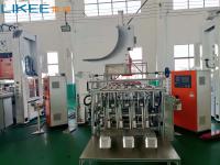 China Mitsubishi Servo Motor Driven Aluminium Foil Plastic Food Container Making Machine Easy Using for sale