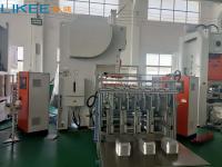 China 3 Ways 63Ton Mitsubishi Brand PLC Aluminium Foil Food Container Making Machine for sale