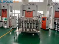 China 130tons Automatic Aluminium Foil Food Container Making Machine With Silver White Appearance for sale