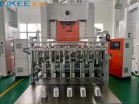 China 130tons Automatic Aluminium Foil Food Container Making Machine With Silver White Appearance for sale