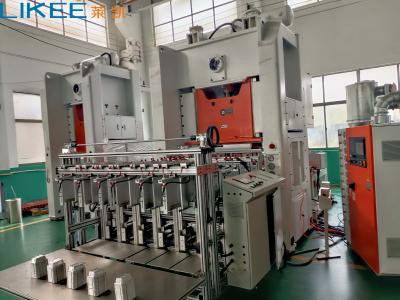 China LK-T130 Recyclable H24 Aluminum Foil Container Baking Airline Catering Machine for sale