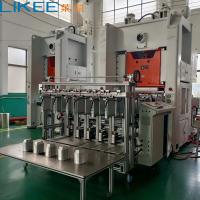 China Fully Automatic Disposable Aluminum Foil Tray Making Machine with Long Life for sale